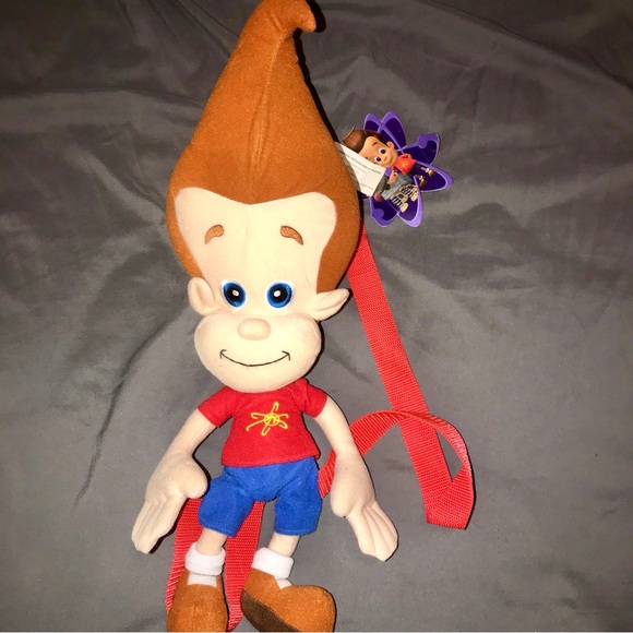 Nickelodeon | Toys | Vintage Jimmy Neutron Plushie Backpack Nwt | Poshmark